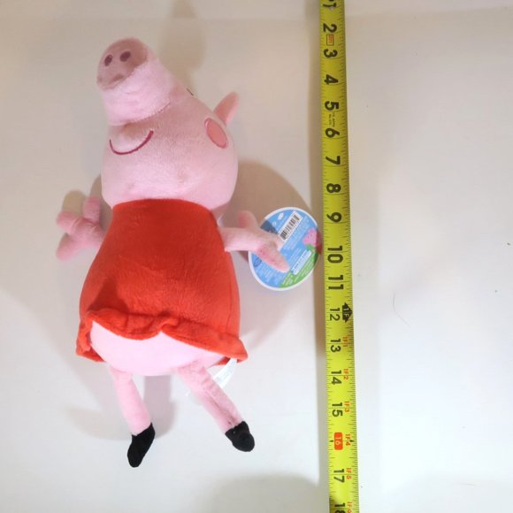 Just Play | Toys | Peppa Pig Red Dress Stuffed Plush Animal Abd Just ...